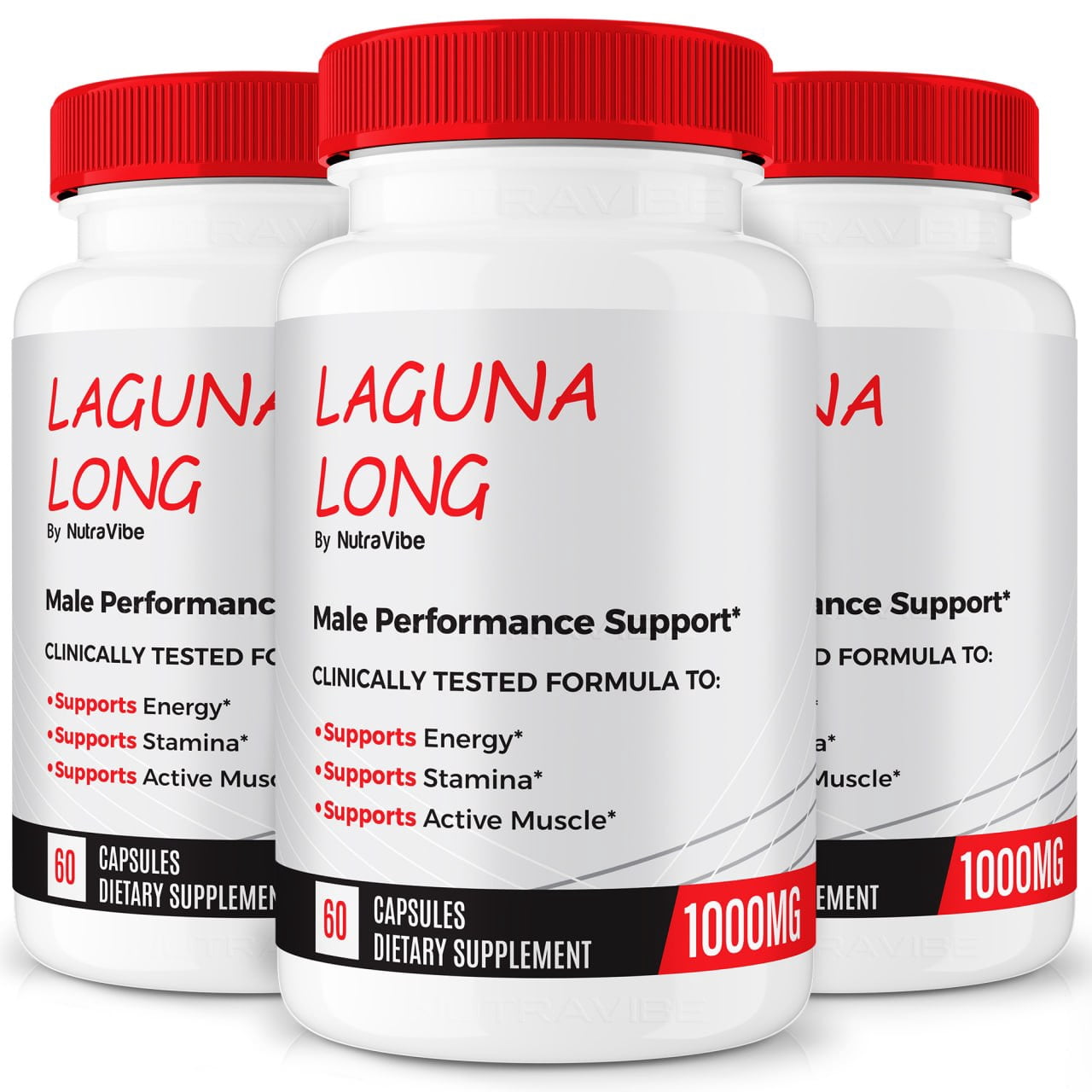 Laguna Long Men's Wellness Capsules, Daily Formula for Peak Performance ...