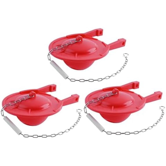 3 Pack Large 3-Inch Toilet Flapper Replacement Compatible with TOTO ...