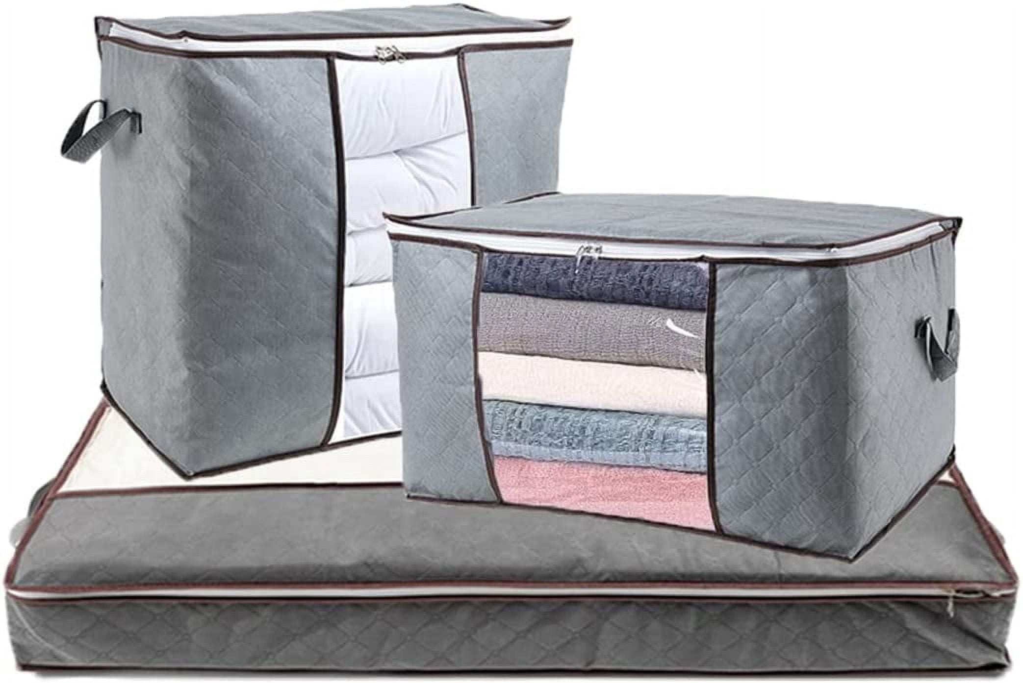3 Pack Large Capacity Clothes Storage Bag - Walmart.com