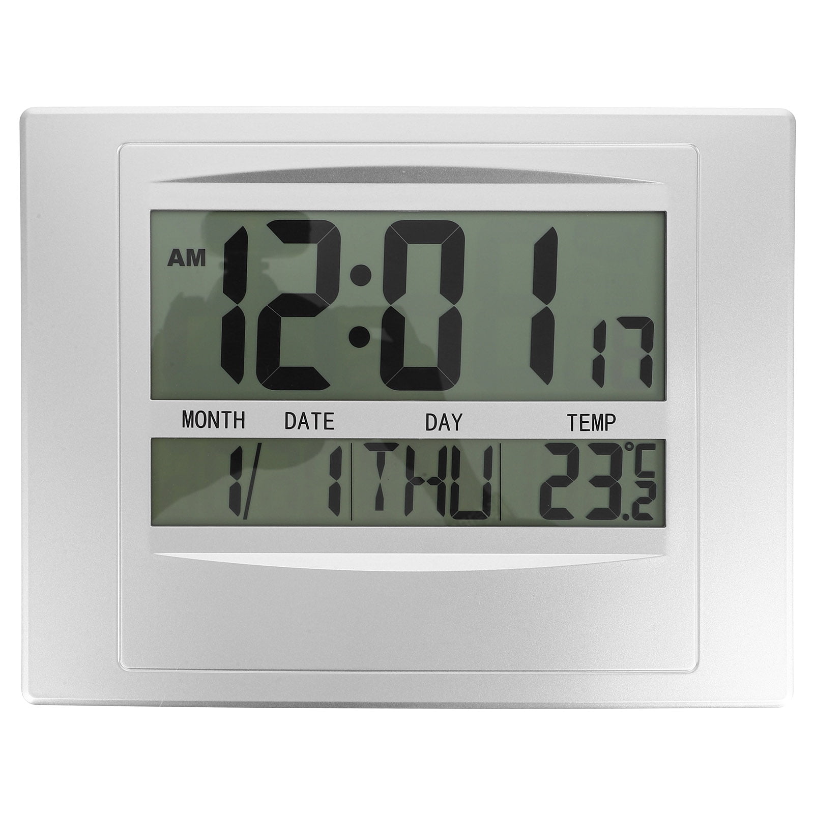 3 Pack Large Display Alarm Clock Digital – Fahrenheit Thermometer ...