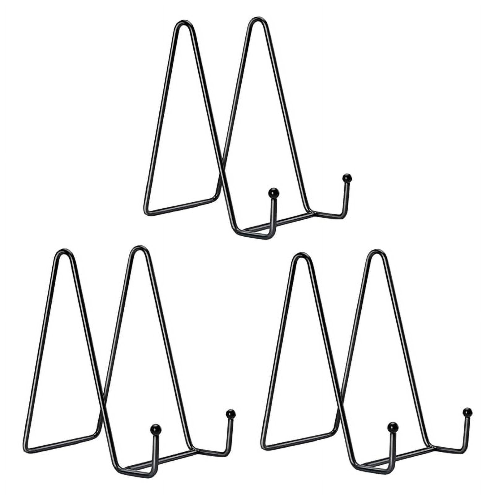 3 Pack Large Plate Holder Display Stand-10 Inch Tall Plate Stands for ...