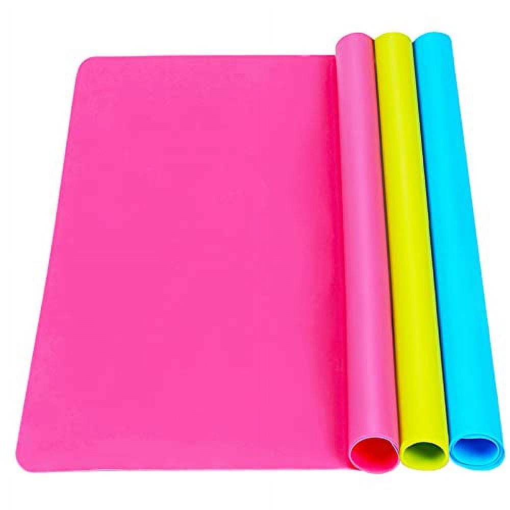 3 Pack Large Silicone Sheets for Crafts, Liquid, Resin Jewelry Casting ...