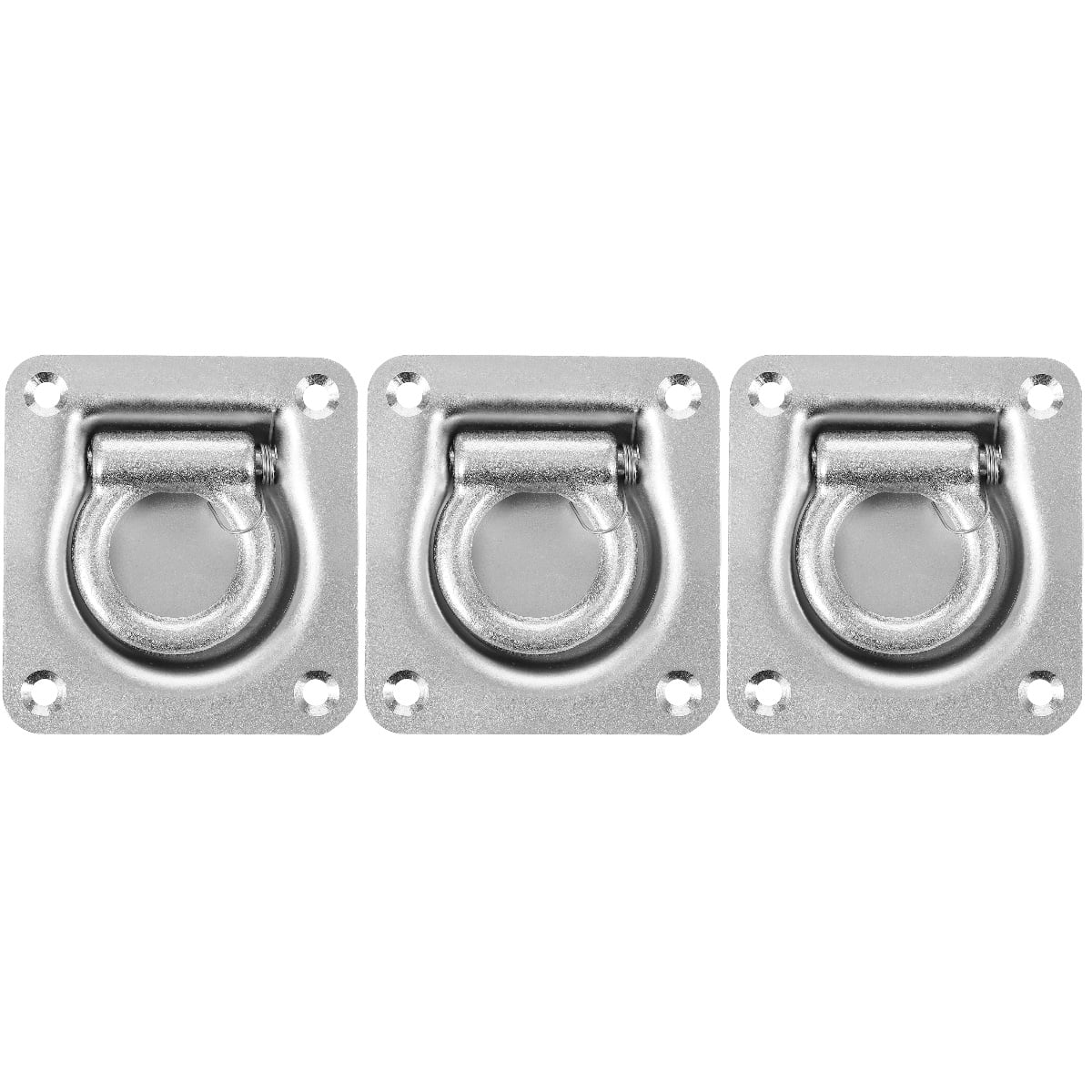 3 Pack Lashing Ring for Truck Trailer Anchor Weldable Bungee Silver - Walmart.com