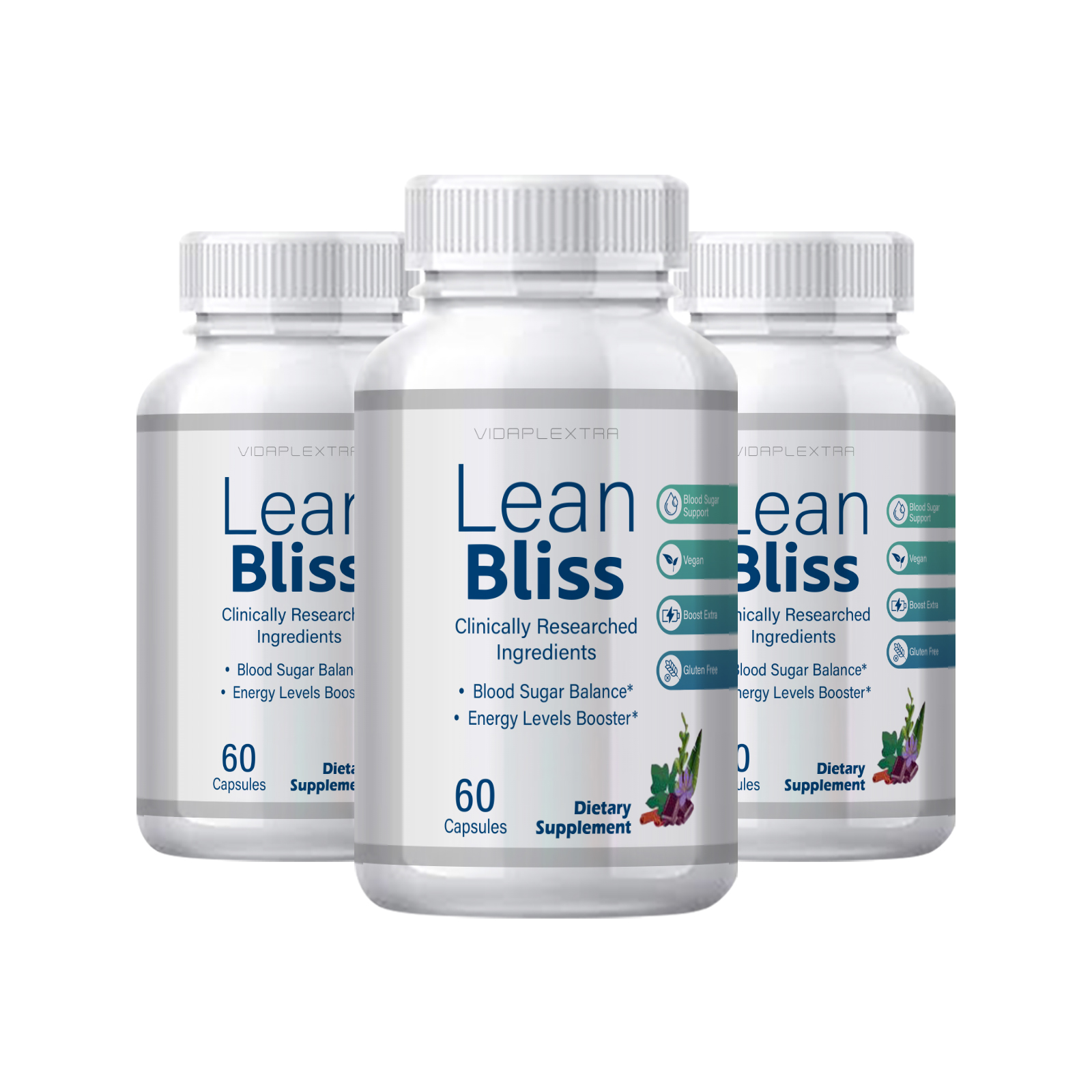 (3 Pack) Lean Bliss - Lean Bliss Supplement Capsules - Walmart.com