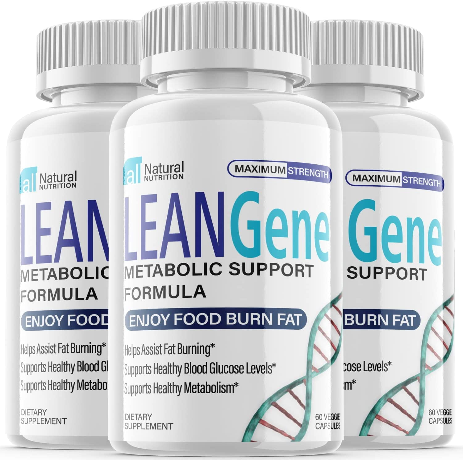 (3 Pack) Lean Gene - Keto Weight Loss Formula - Energy & Focus Boosting ...
