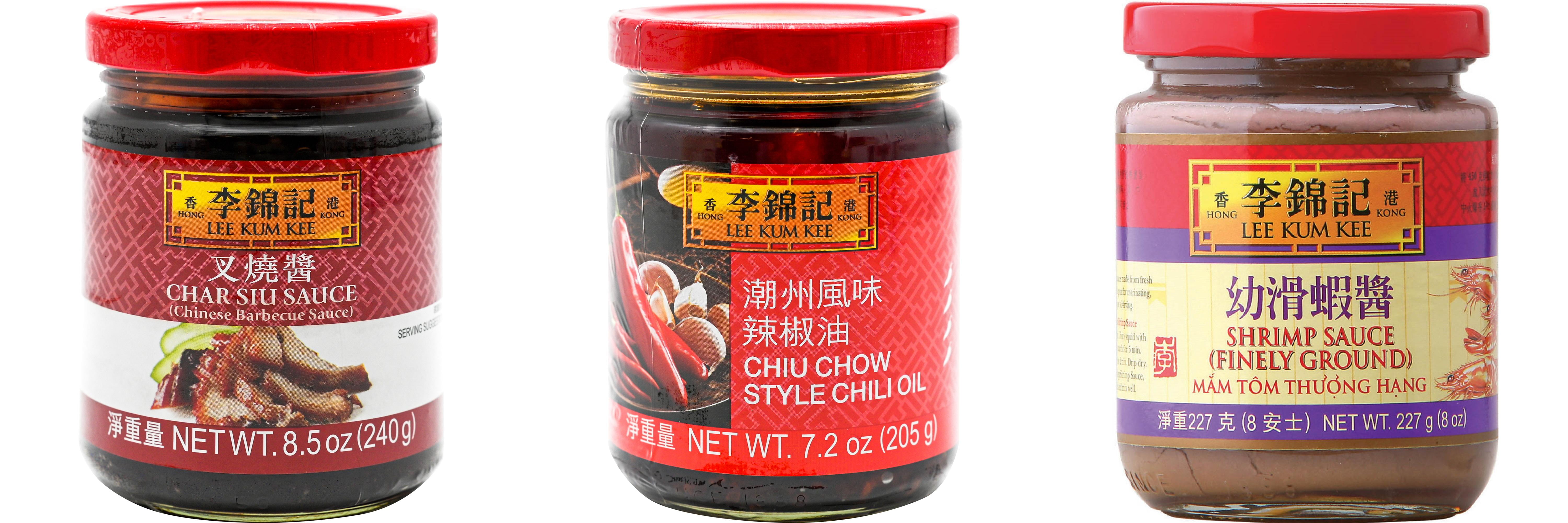 NineChef Brand Spoon Plus 3 Pack Lee Kum Kee Cooking Sauce, 3 Flavors ...