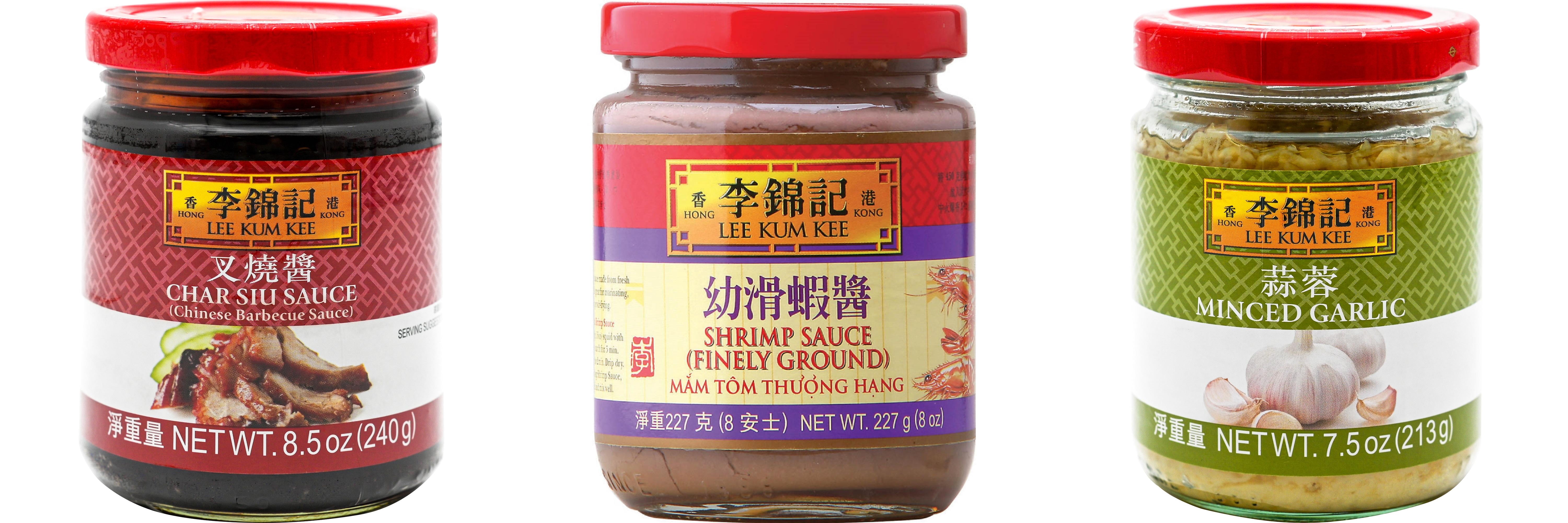 3 Pack Lee Kum Kee Cooking Sauce, 3 Flavors(Char Siu Sauce,Finely ...