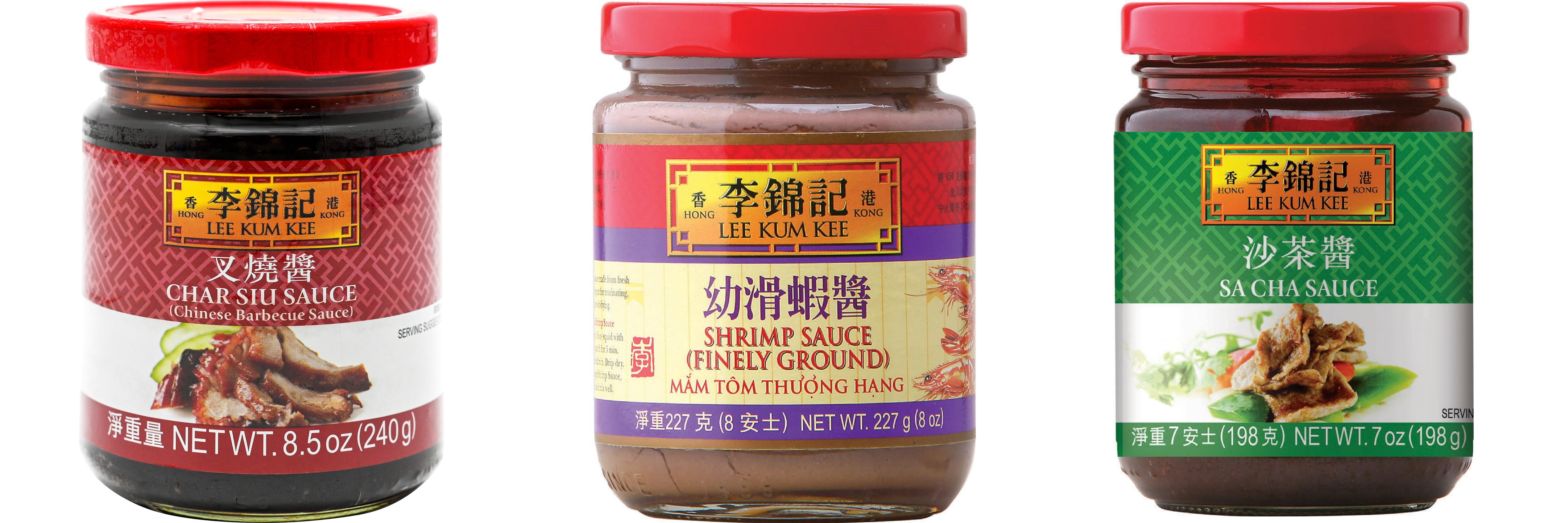 NineChef Brand Spoon Plus 3 Pack Lee Kum Kee Cooking Sauce, 3 Flavors ...