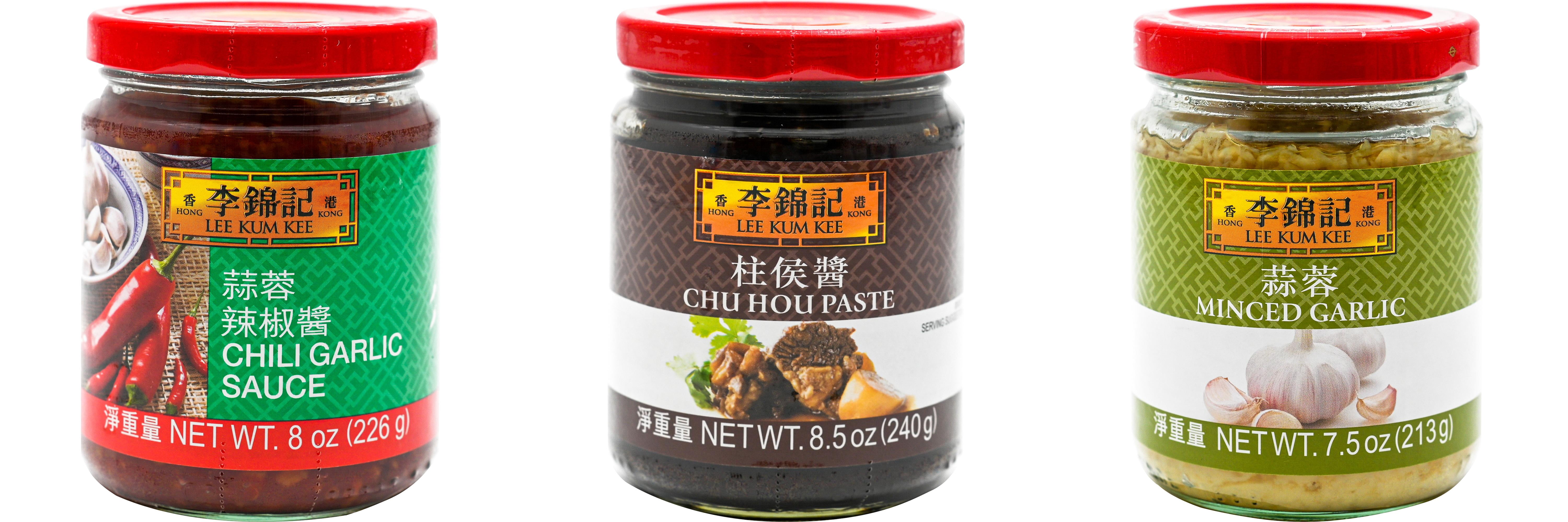 NineChef Brand Spoon Plus 3 Pack Lee Kum Kee Cooking Sauce, 3 Flavors ...