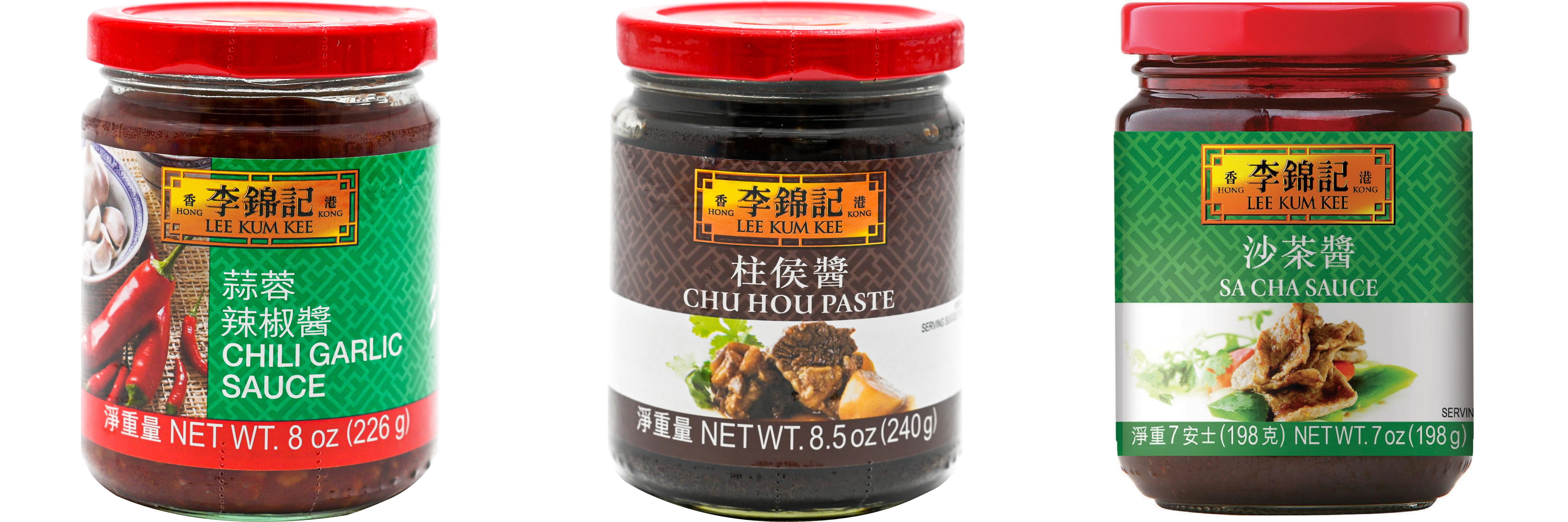 NineChef Brand Spoon Plus 3 Pack Lee Kum Kee Cooking Sauce, 3 Flavors ...