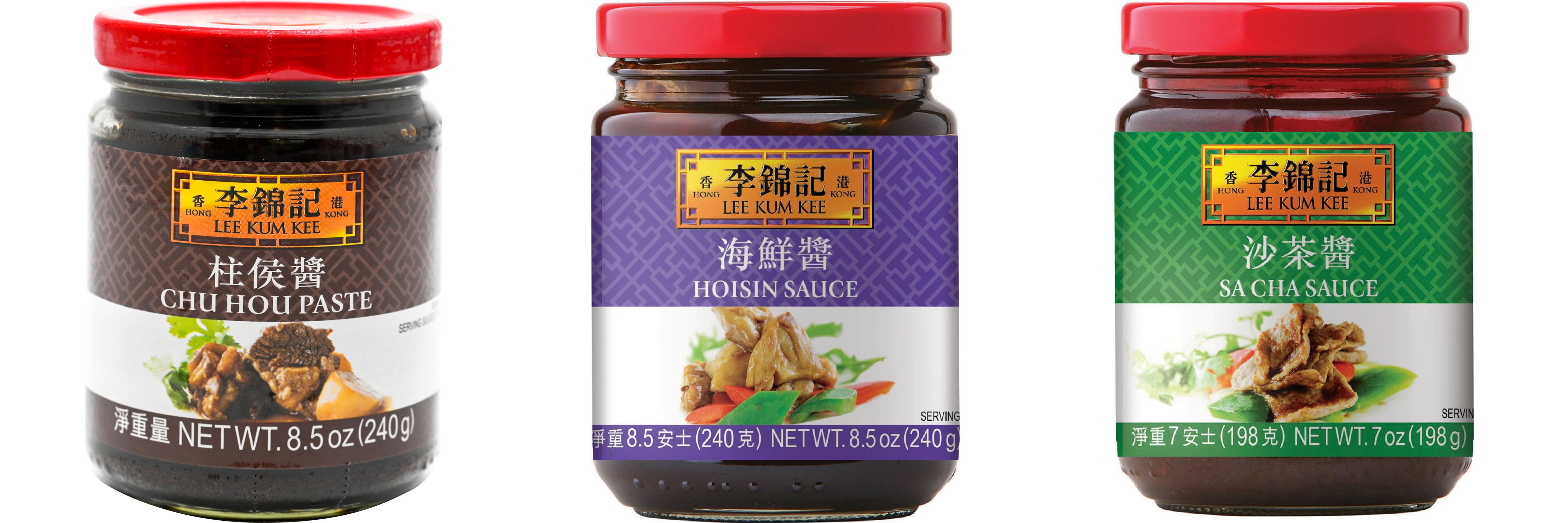 NineChef Brand Spoon Plus 3 Pack Lee Kum Kee Cooking Sauce, 3 Flavors ...