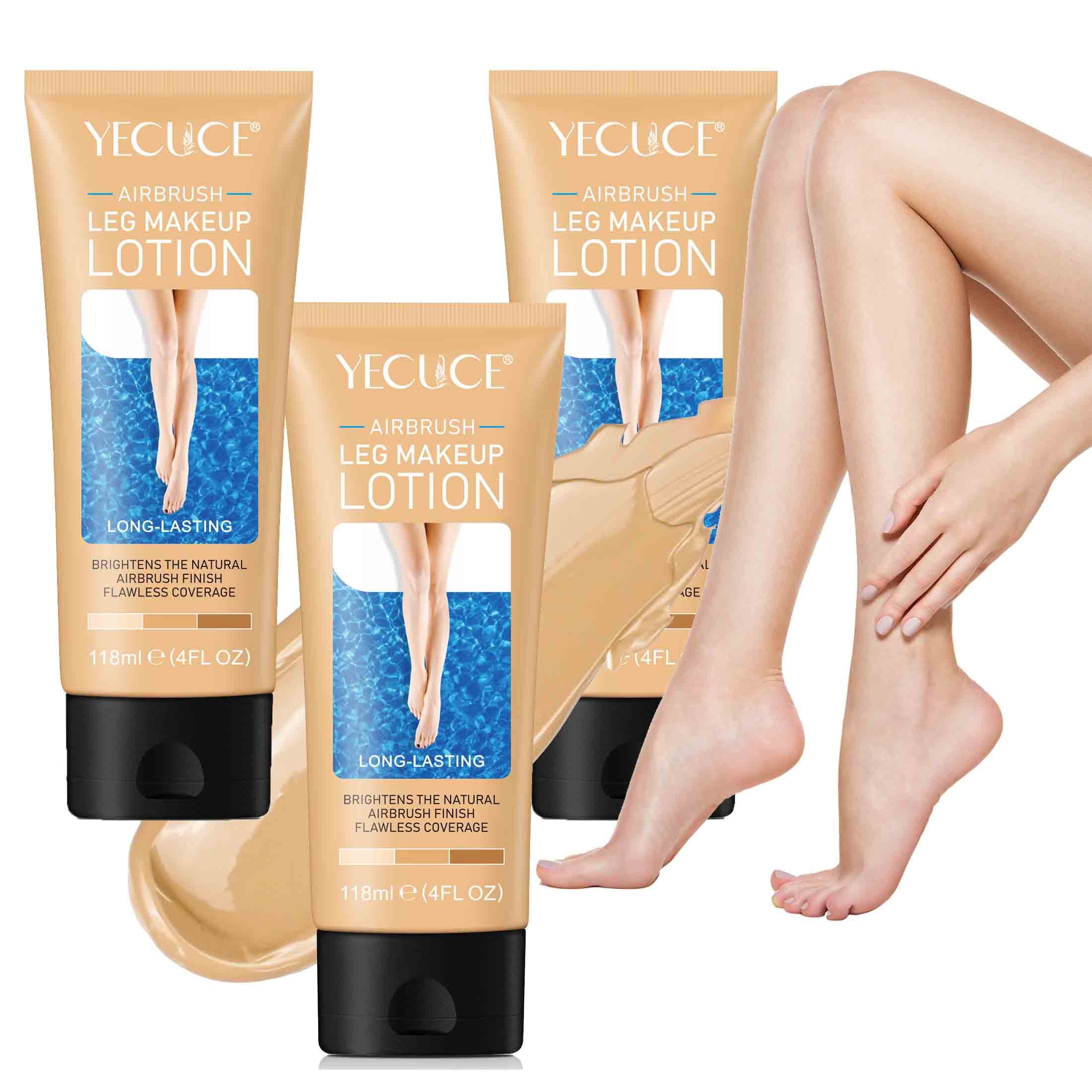 3-Pack Leg Makeup Leg Concealer Waterproof Skin Color Foundation a Body ...