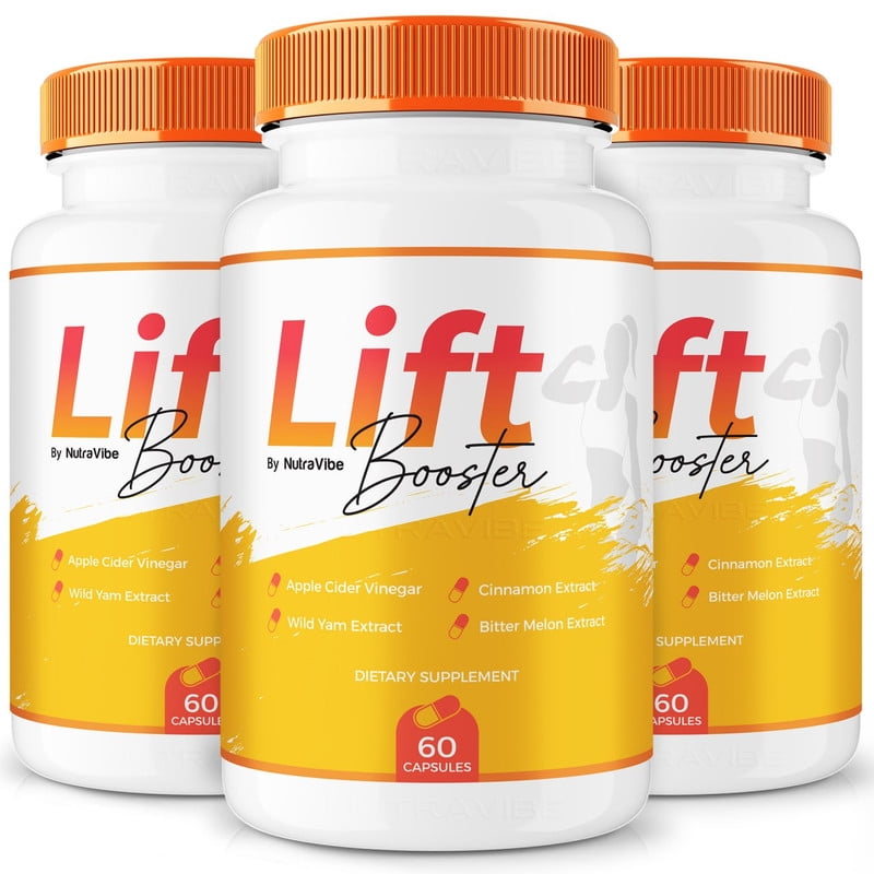 (3 Pack) Lift Booster – Natural Daily Pill Formula Designed to align ...