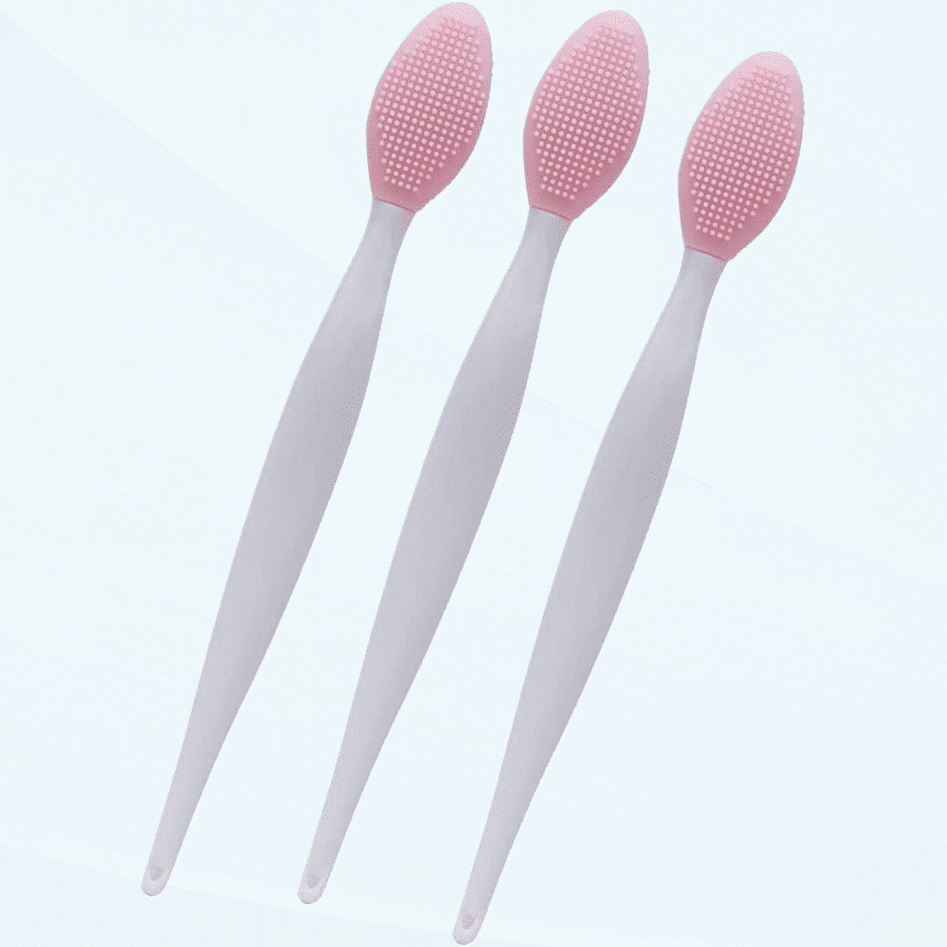 3 Pack Lip Scrub Tool Silicone Lip Brush Exfoliating Double-Sided Lip ...