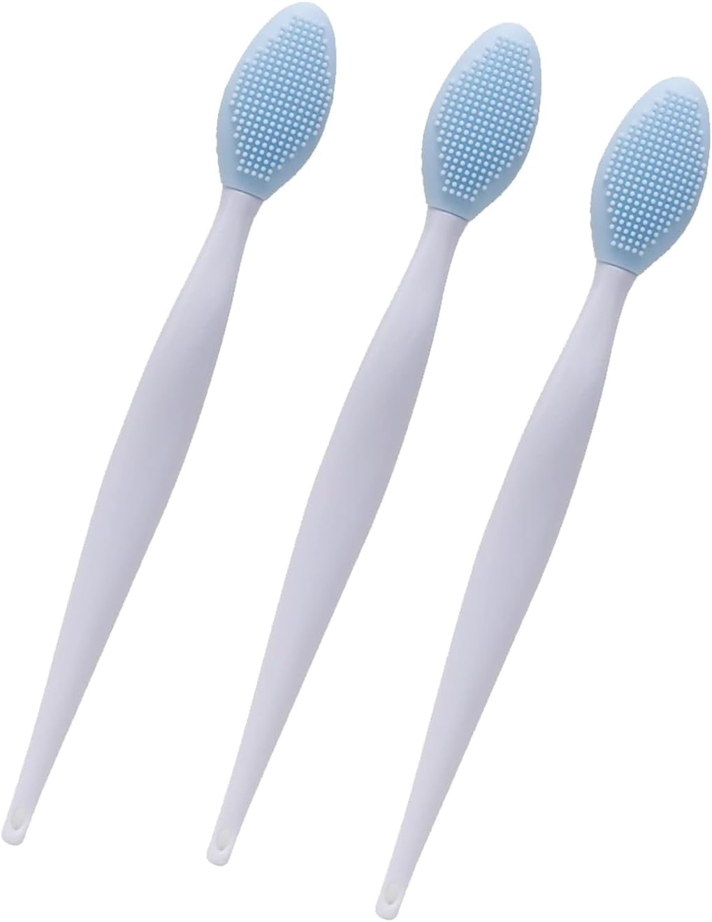 3 Pack Lip Scrub Tool Silicone Lip BrushDouble-Sided Lip Scrubber Tool ...