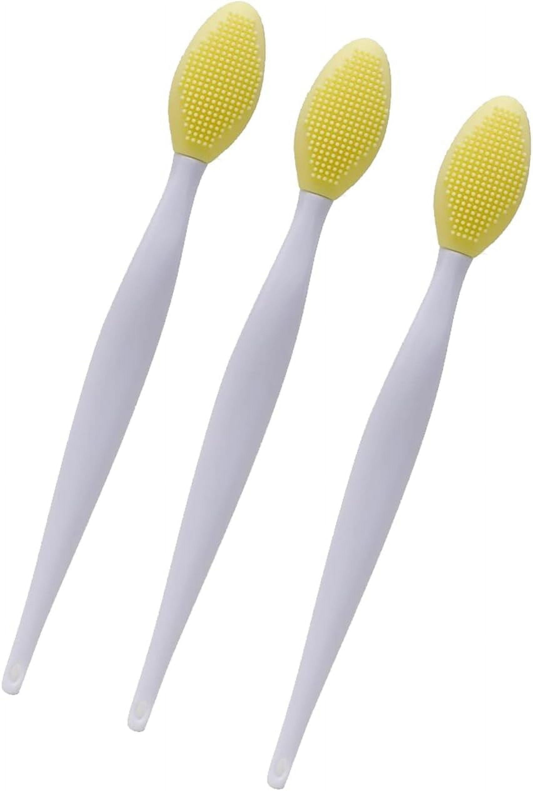 3 Pack Lip Scrub Tool Silicone Lip BrushDouble-Sided Lip Scrubber Tool ...