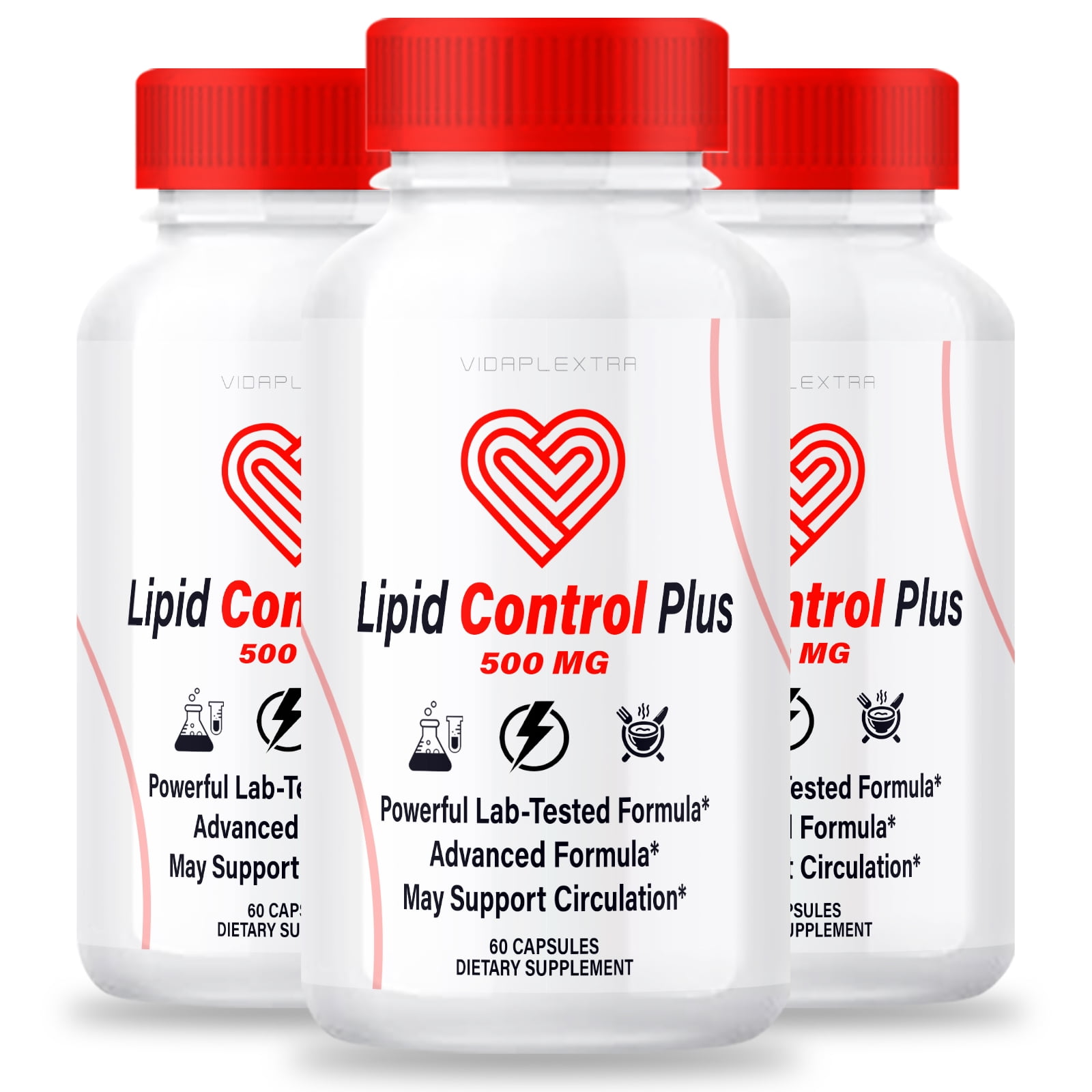 (3 Pack) Lipid Control Plus Capsules - Lipid Control Plus Capsules ...