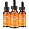 (3 Pack) Lipo Forme Pro Liquid Drop Supplement, LipoForme Max Strength ...