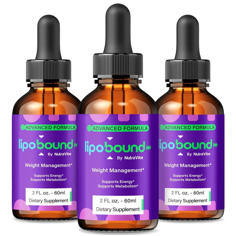 (3 Pack) LipoBound Drops - Official Lipo Bound to Support Active ...