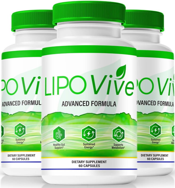 (3 Pack) LipoVive Capsules - Lipo Vive to Support Active Lifestyle and ...