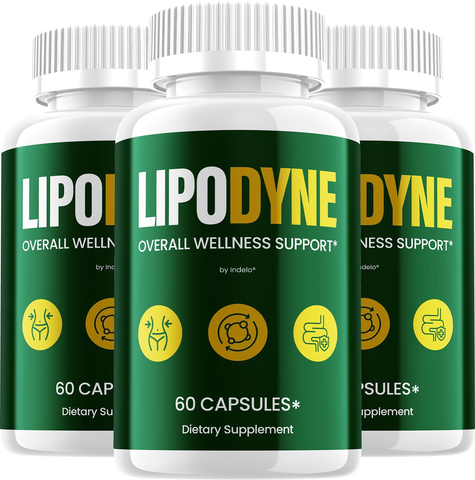 (3 Pack) Lipodyne – Advanced Capsule Formula Supplement Pills 1000MG ...
