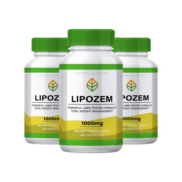 (3 Pack) Lipozem - Lipozem Ketogenic Capsules - Walmart Business Supplies