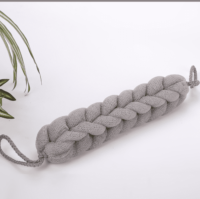 3 Pack Long Stretch Back Sponge with Rope Handles Back Scrubber Bath ...