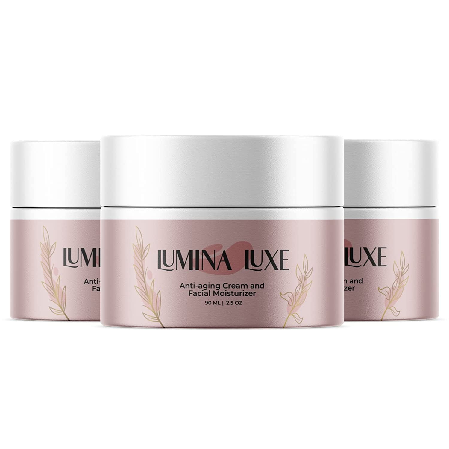 Lumina Luxe (3 Pack) - Stay Young Face Anti-Aging Cream and Moisturizer ...