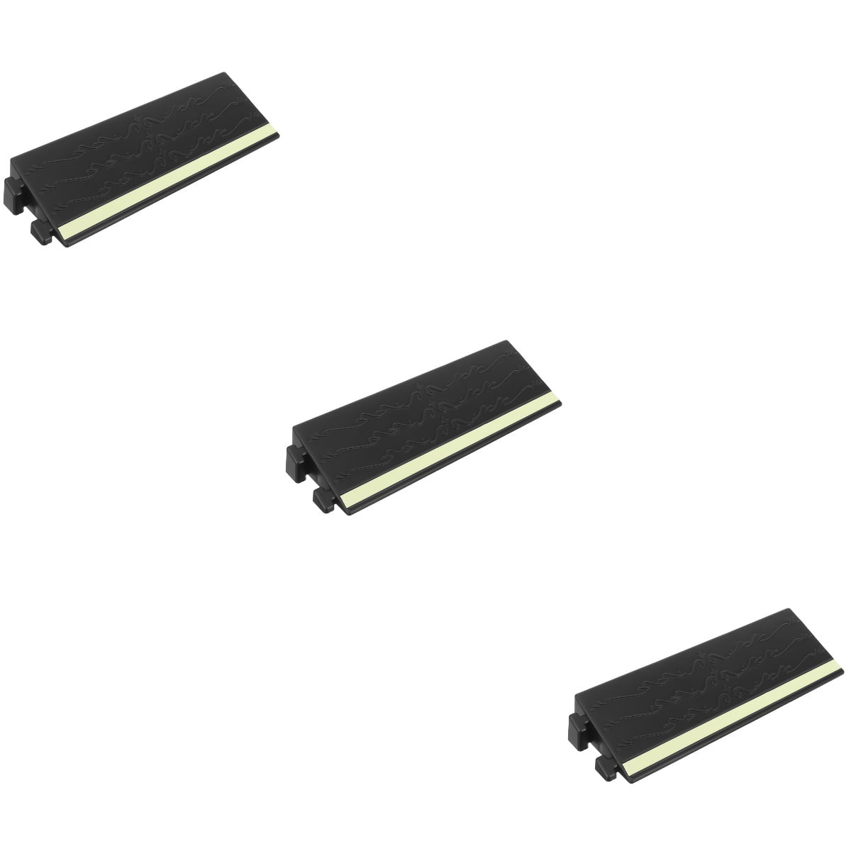 3 Pack Luminous Climbing Mat Small Ramp Robot Car Ramps Vacuum Cleaners ...