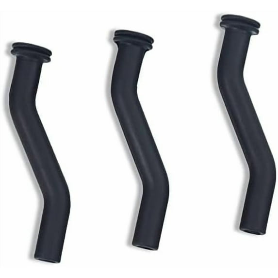 3-Pack MIU14398/MIU12502 Vacuum/Equipment Hose: Compatible with John Deere E-ztrak, L118-L120 ...