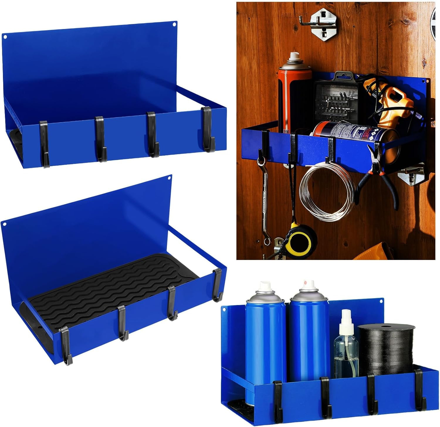 3 Pack Magnet Garage Organizer Magnetic Spice Rack for Refrigerator 20 ...