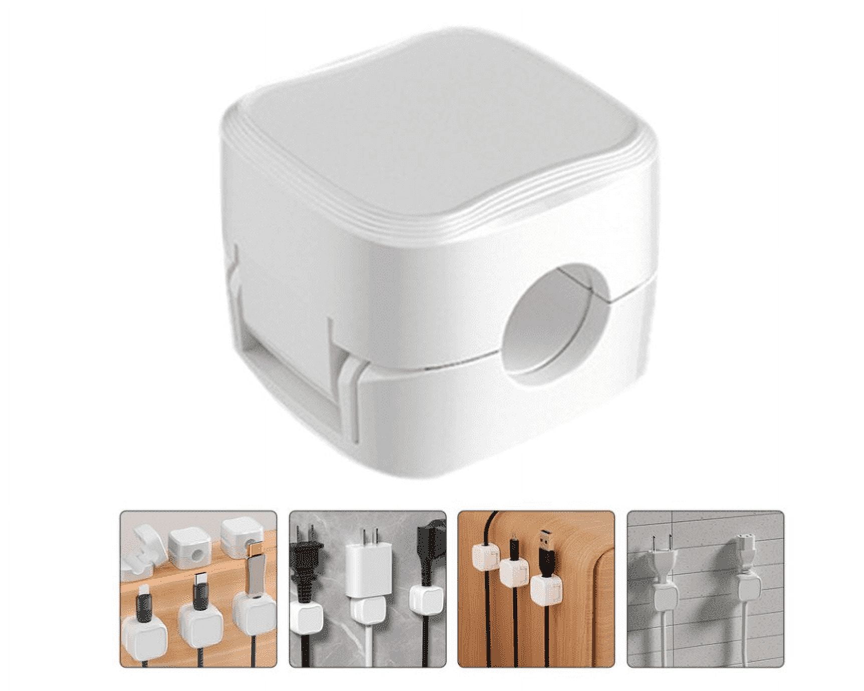 3 Pack Magnetic Cable Clips Cord Holder, Under Desk Cable Management ...