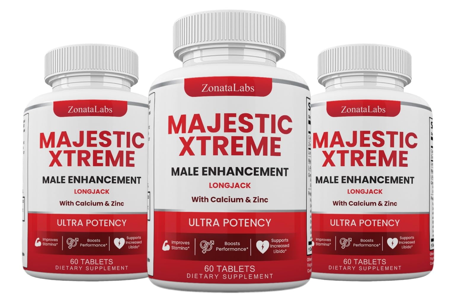 (3 Pack) Majestic Xtreme Pills, Majestic Xtreme Male Supplement ...