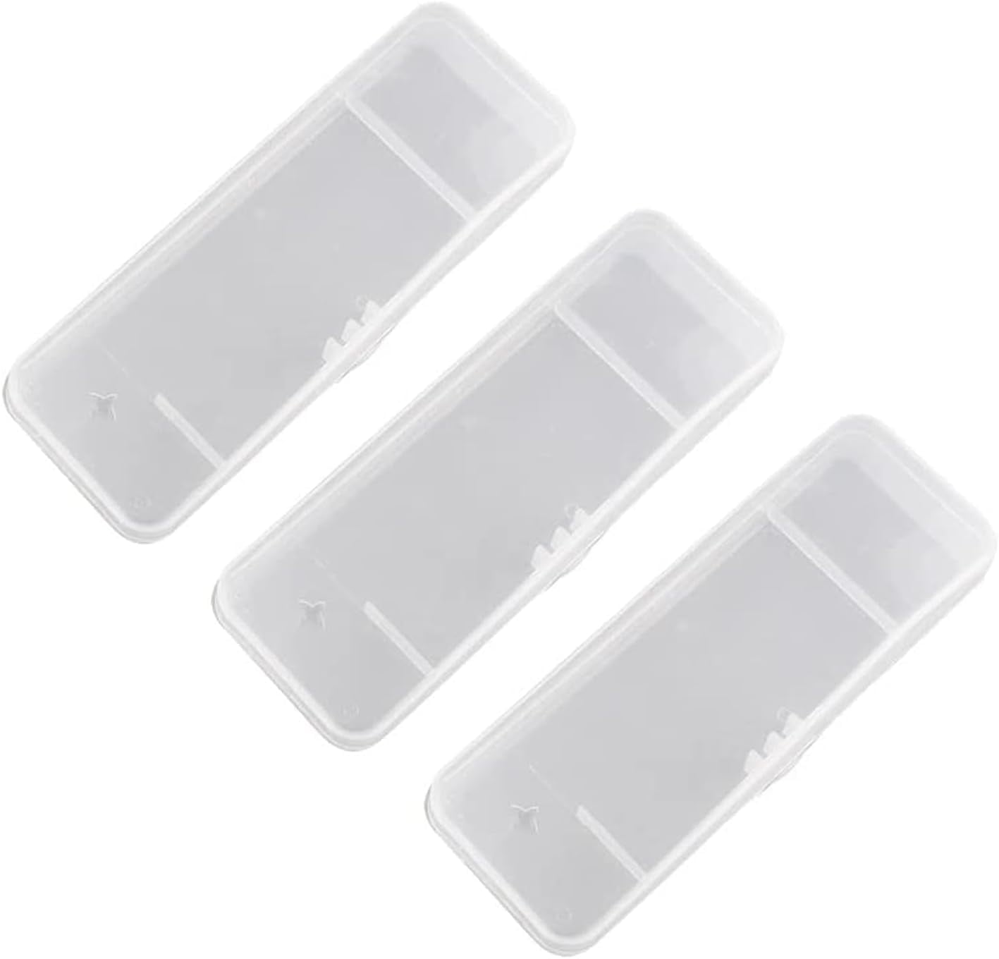 3 Pack Manual Razor Travel Case Universal Portable Shaver Storage Box ...