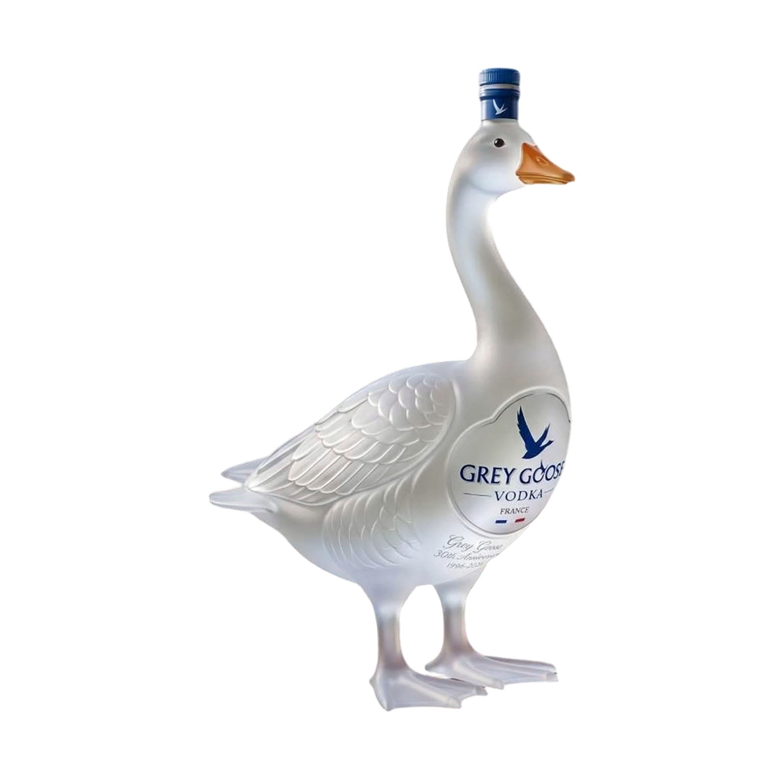 3 Pack Matte Grey Goose Glass Bottle 11.84oz/350ml, Decorative Bottles ...