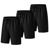 3 Pack Men's Swim Trunks Shorts with Mesh Lining Quick Dry Breathable ...