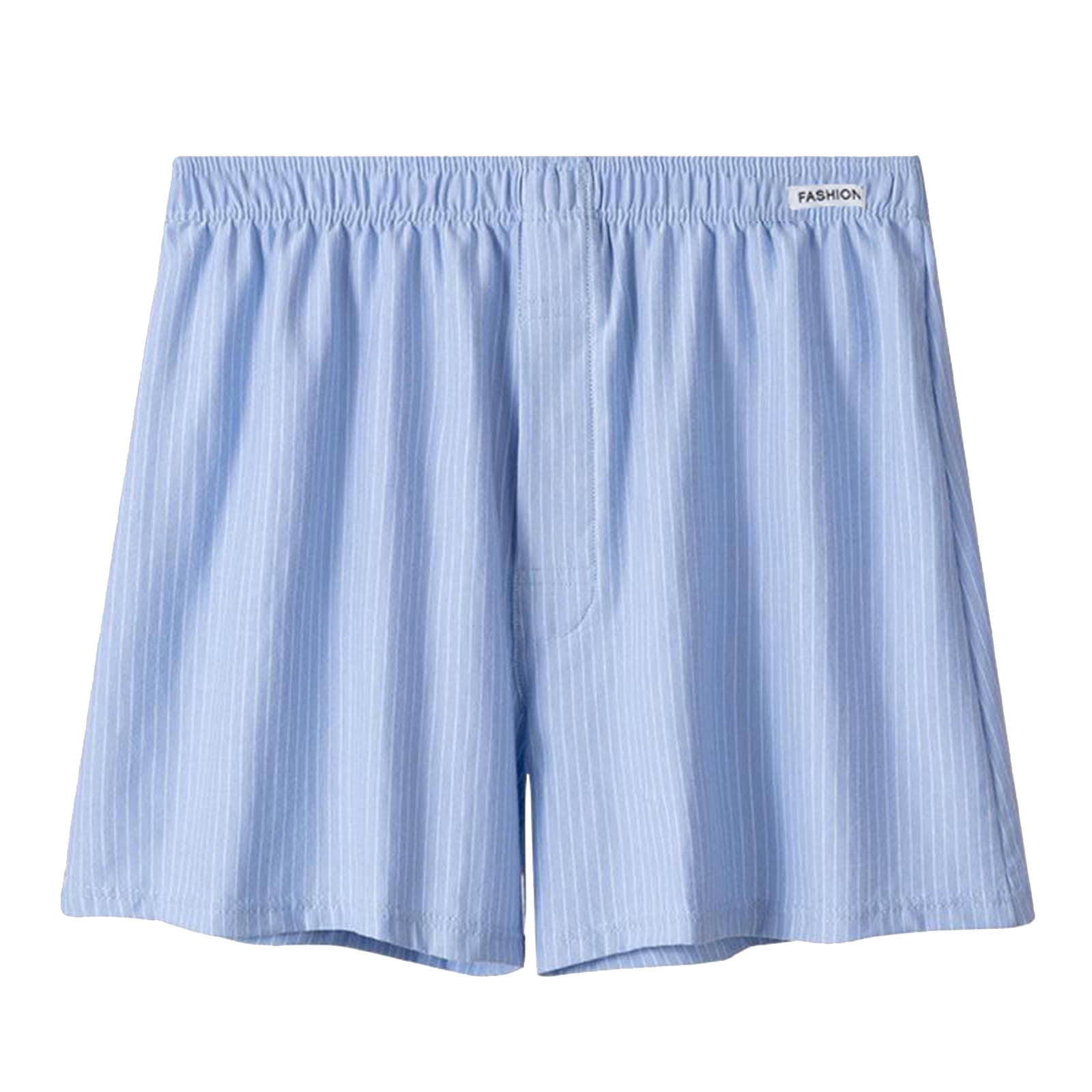 3 Pack Men's Underwear Boxer Briefs Home Wear Striped Thin Breathable ...