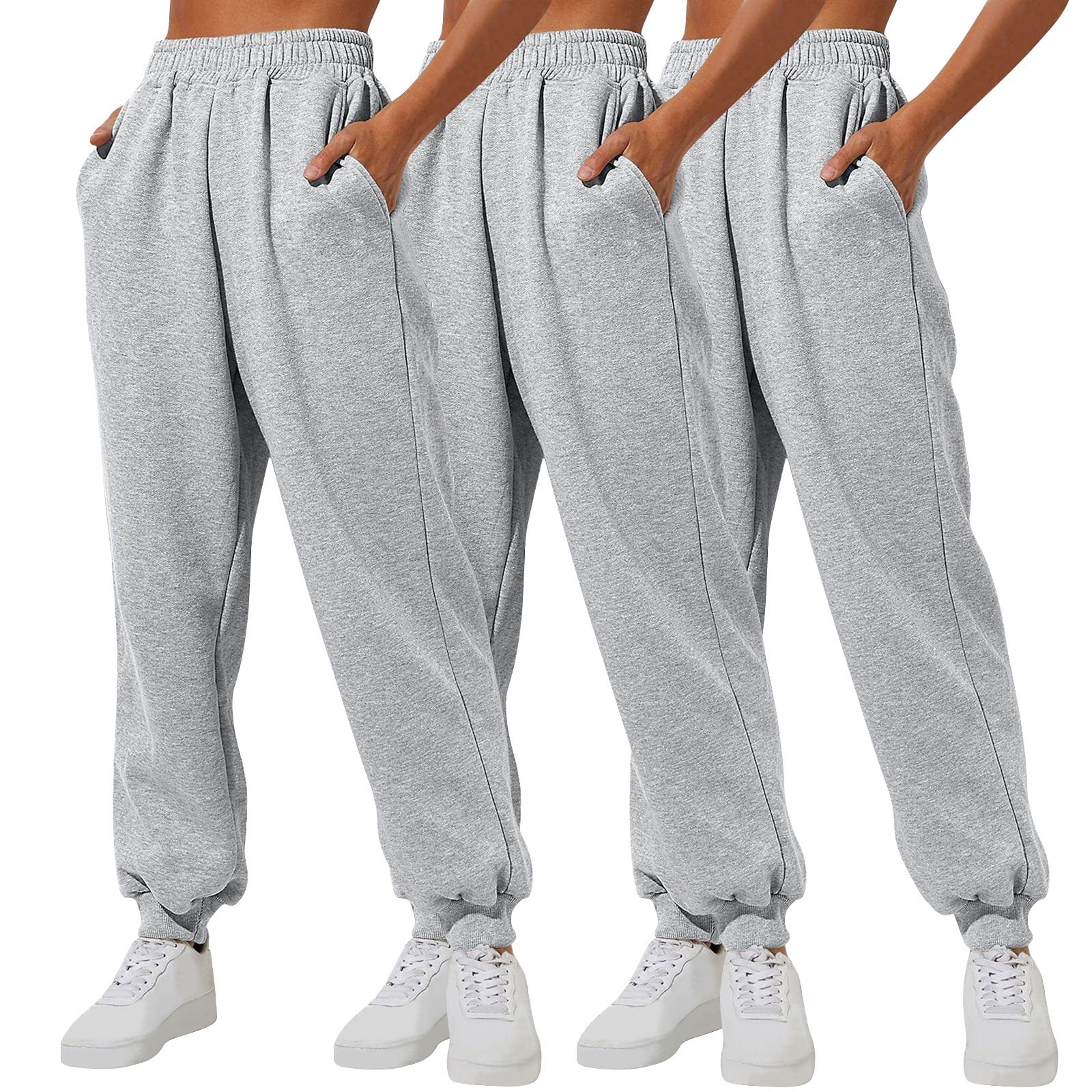 3 Pack Mens Lounge Pants Gray Sweatpants Men Baggy Men Medium ...