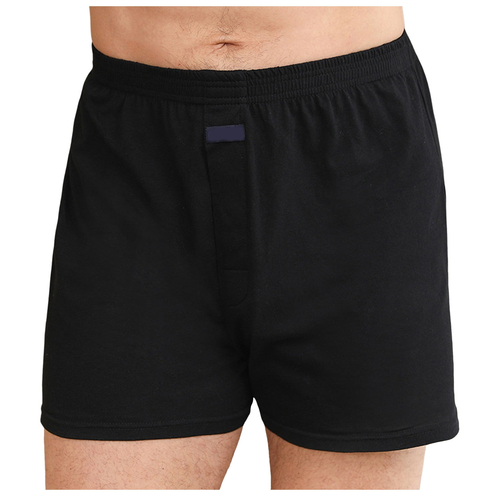 3 Pack Mens Underwear Boxer Briefs Solid Color Cotton Arlo Loose N Home ...