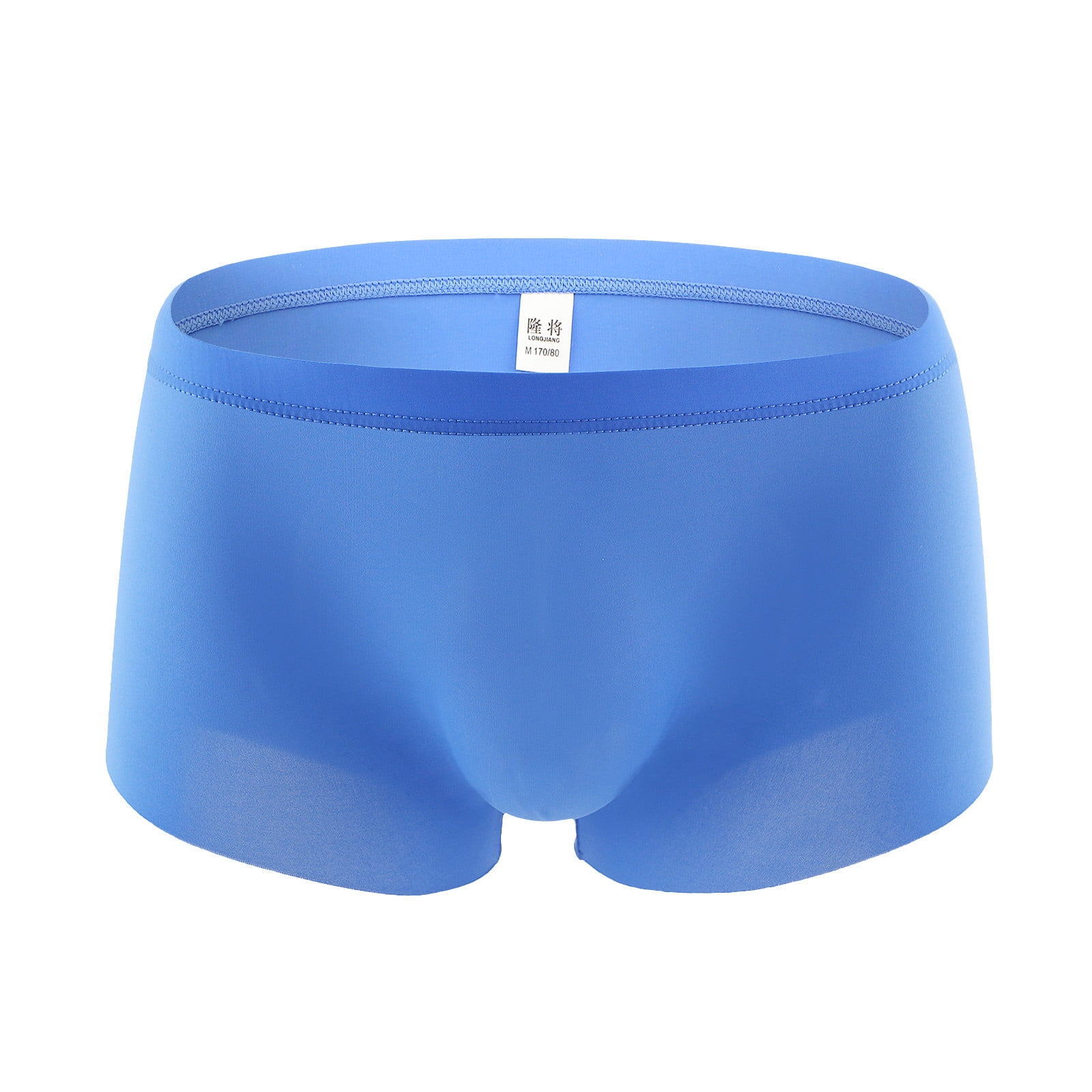 3 Pack Mens Underwear Casual Seamless Solid Thin Knickers Comfortable ...