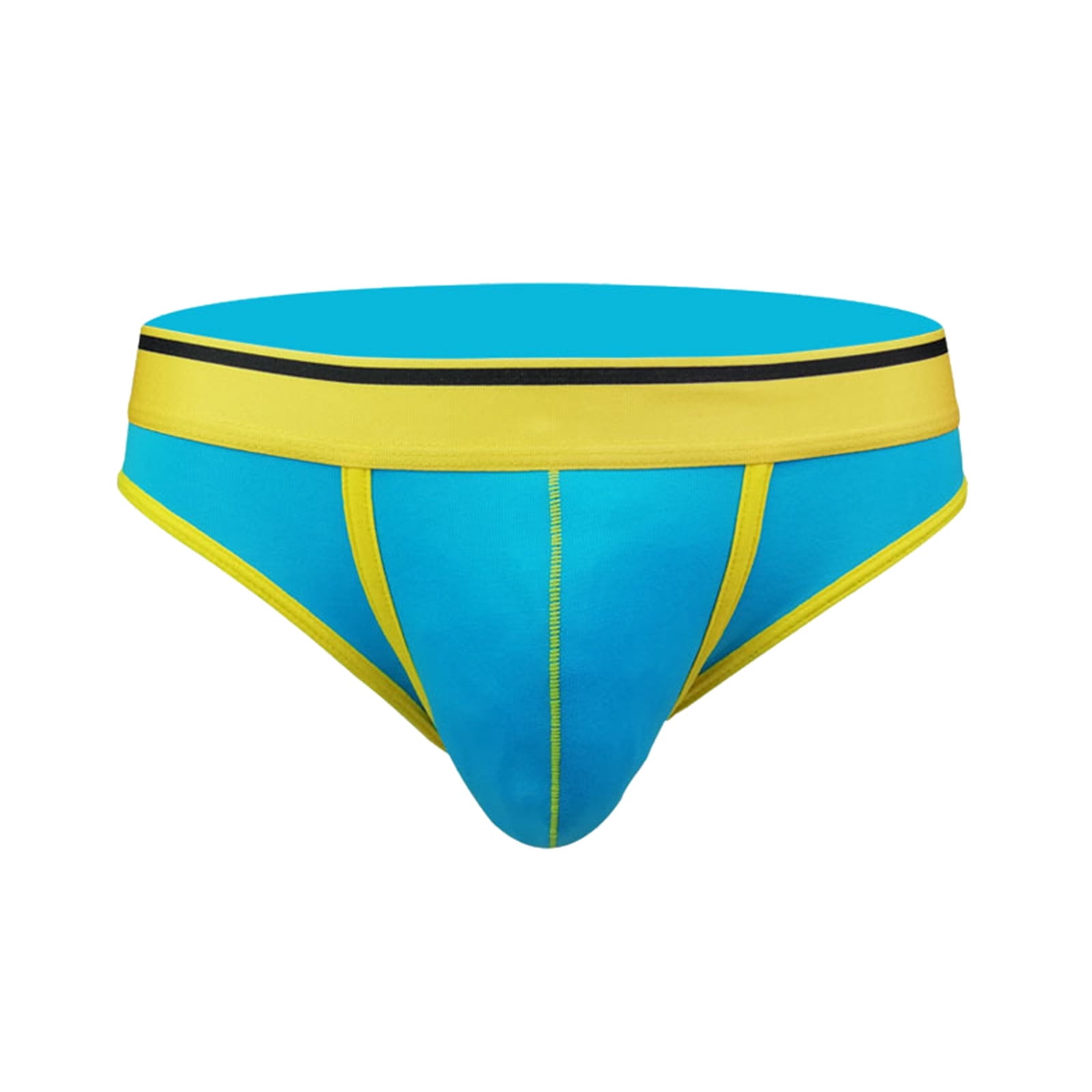 3 Pack Mens Underwear Low Rise Briefs Thin Cotton Solid Color
