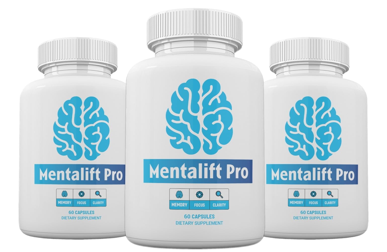 (3 Pack) Mentalift Brain and Memory Support Supplement, Mentalift Pills ...