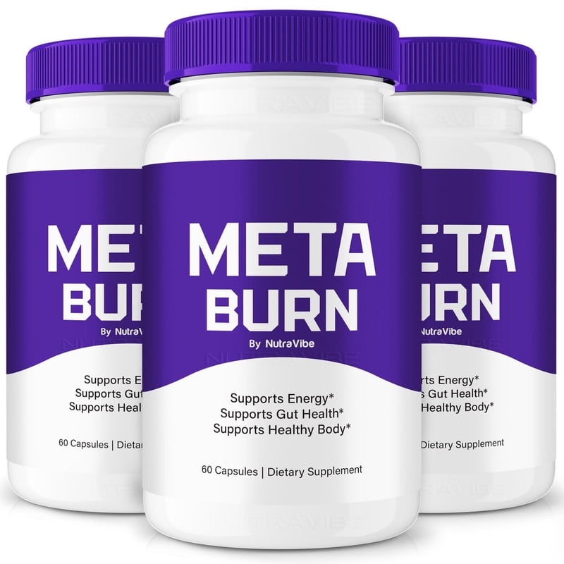 (3 Pack) Meta Burn – Natural Daily Pill Formula Designed to align with ...