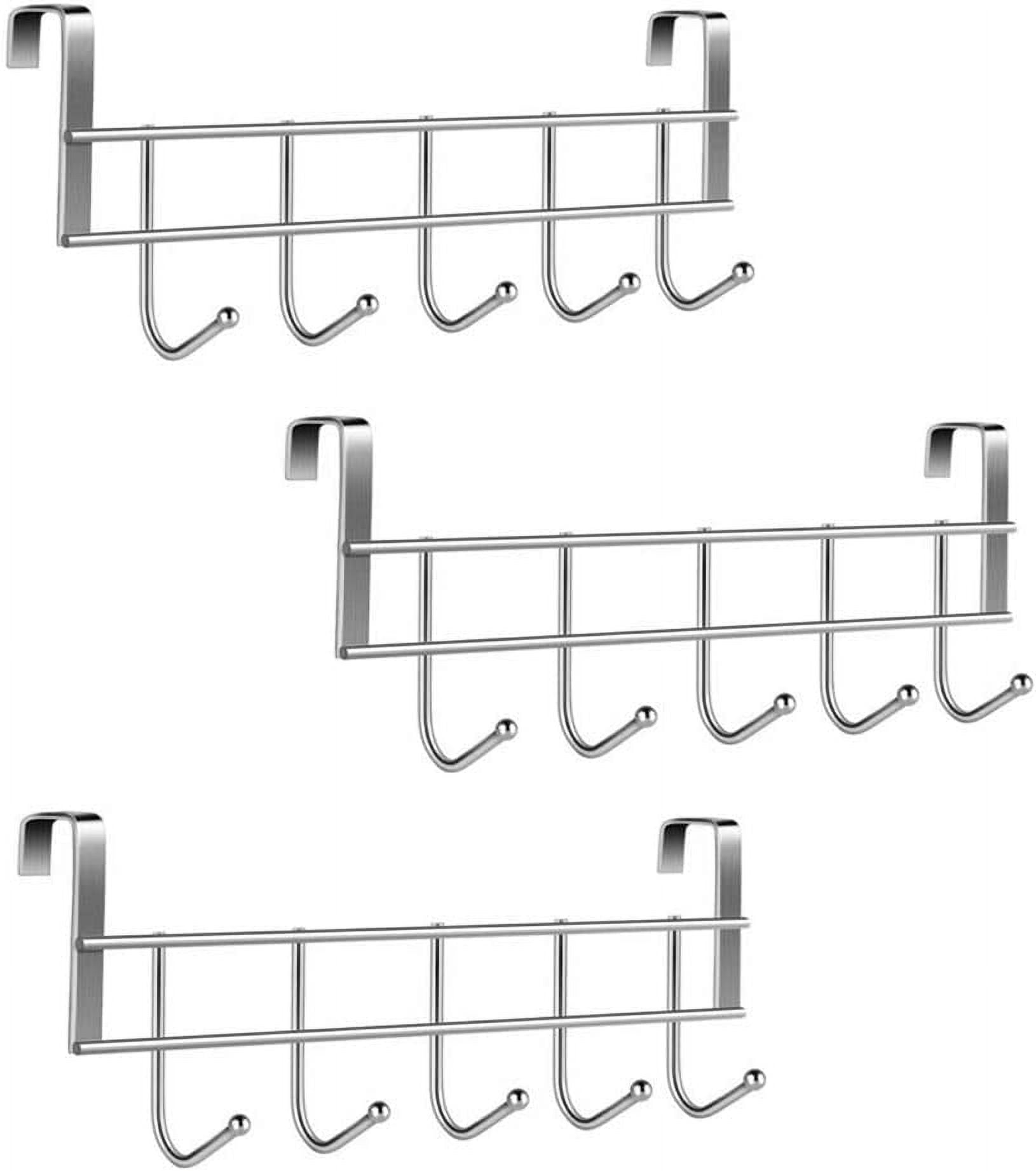 3 Pack Metal Over The Cabinet Hooks, Kitchen Cabinet Rack Hook Space ...