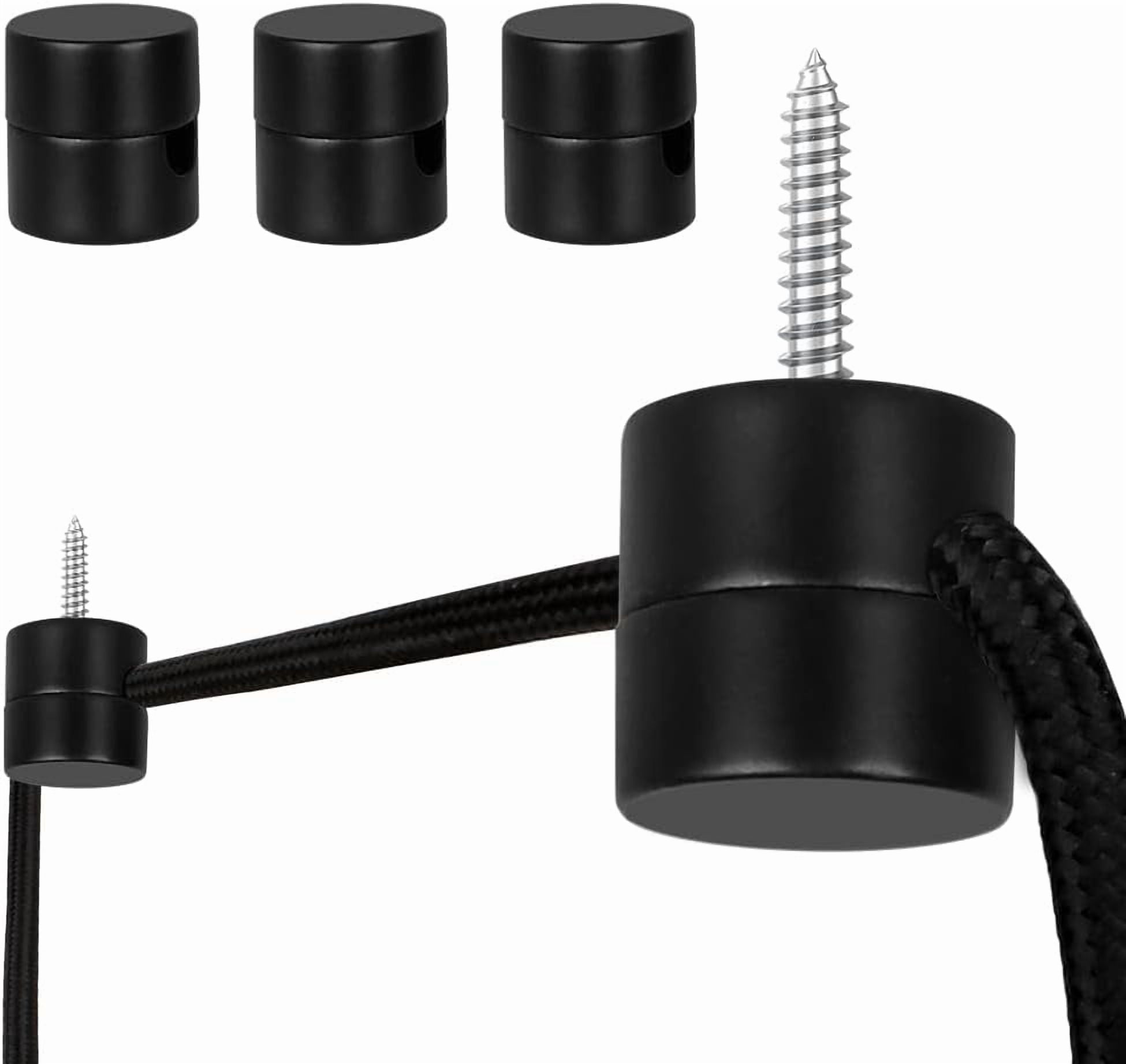 3 Pack Metal Swag Hooks for Ceiling Hanging Lights, Pendant Light Hook ...