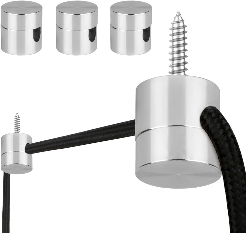 3 Pack Metal Swag Hooks for Ceiling Hanging Lights, Pendant Light Hook ...