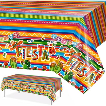 Mexican Serape Table Runner 14 x 84 Inch - Handmade Cotton for Mexican ...