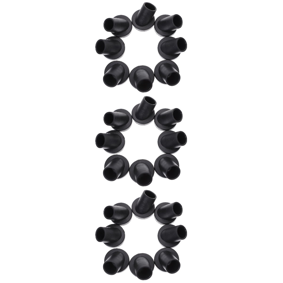 3 Pack Mic Clamp Stands Rubber Feet Furniture Leg Dents Office 4.5X2 ...