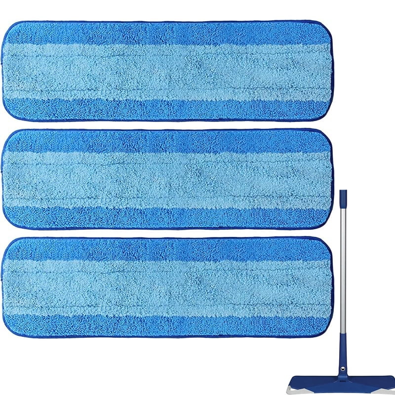 3 Pack Microfiber Cleaning Pads for Bona Mop, Reusable Microfiber Mop ...