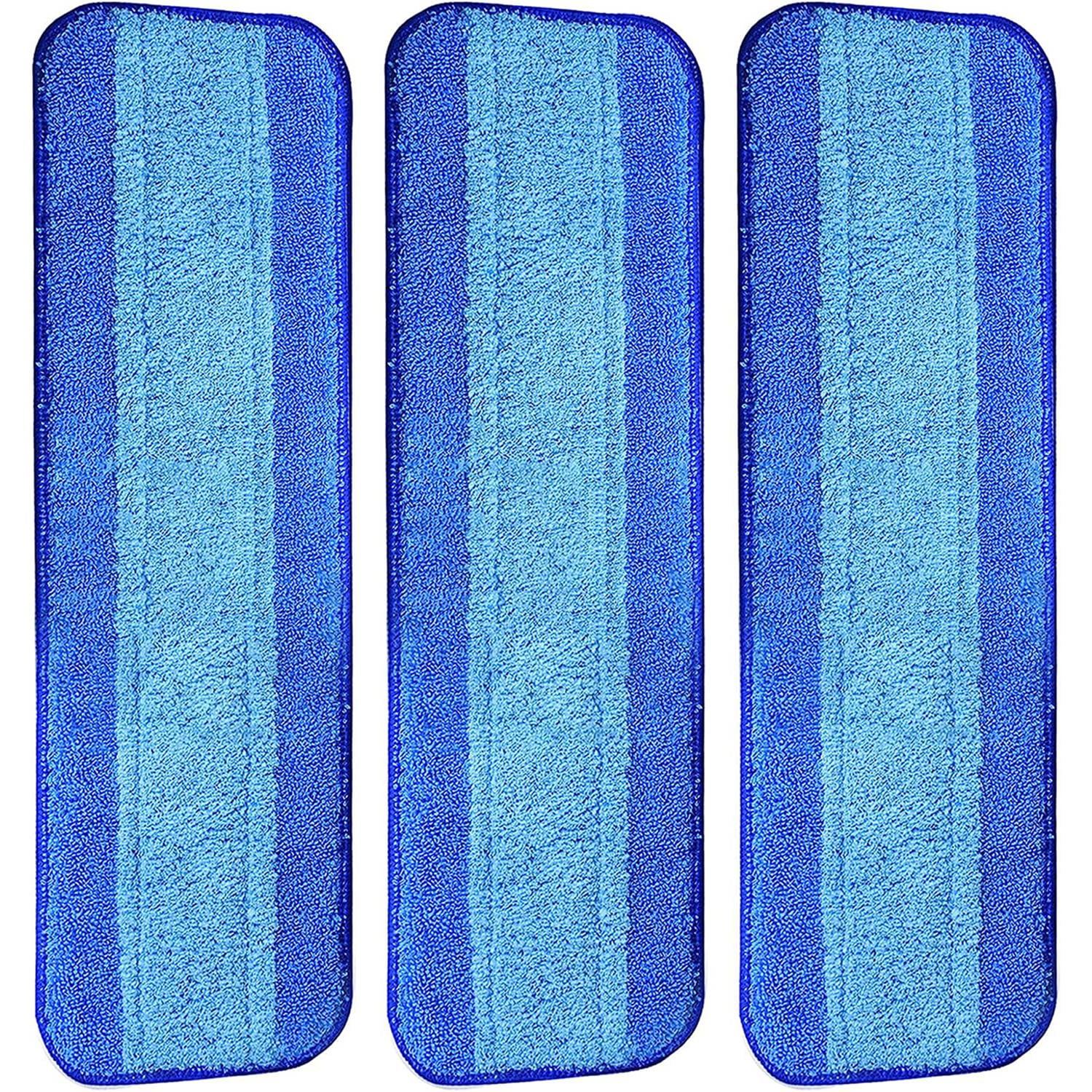 3 Pack Microfiber Cleaning Pads for Bona Mop, Reusable Microfiber Mop ...
